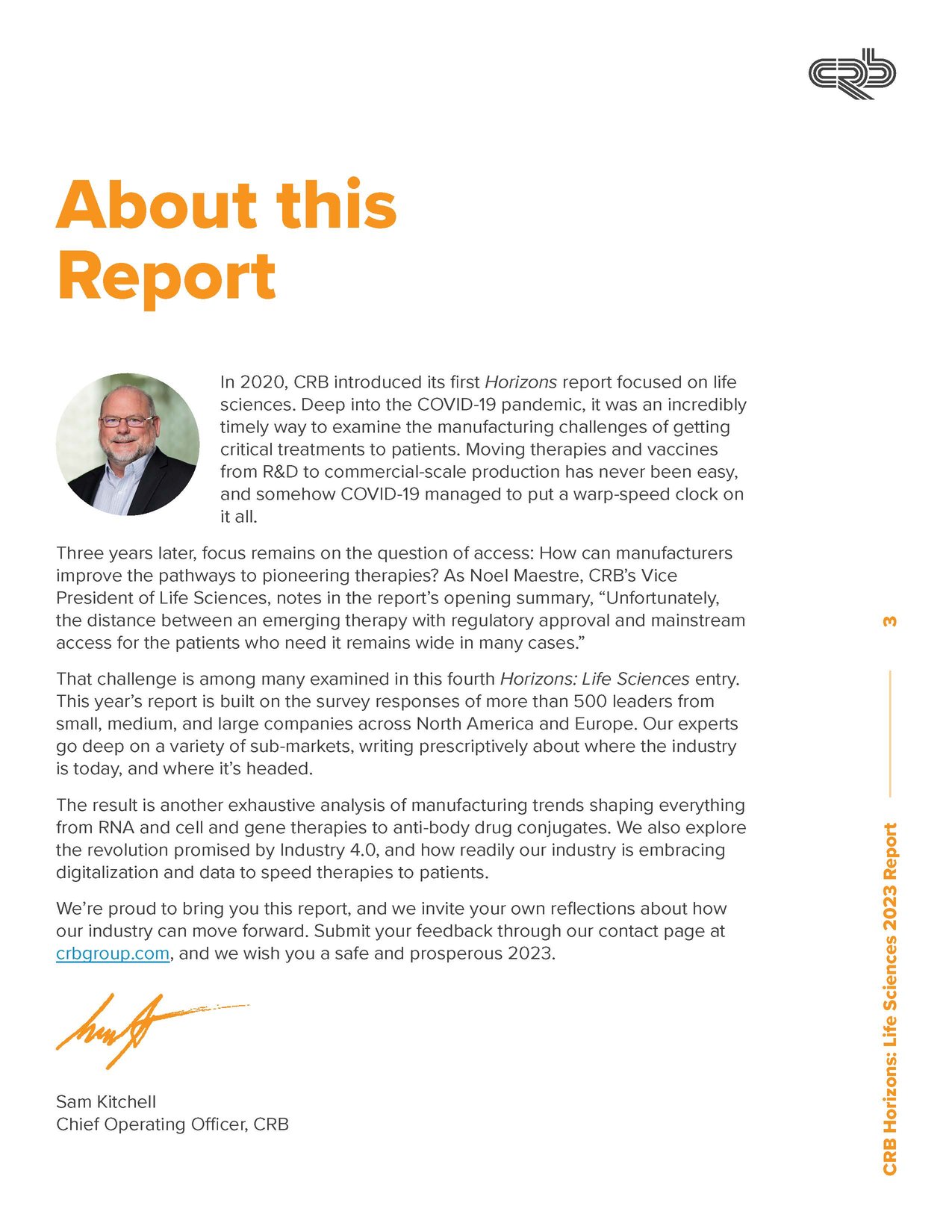 Horizons Life Sciences 2023 Report