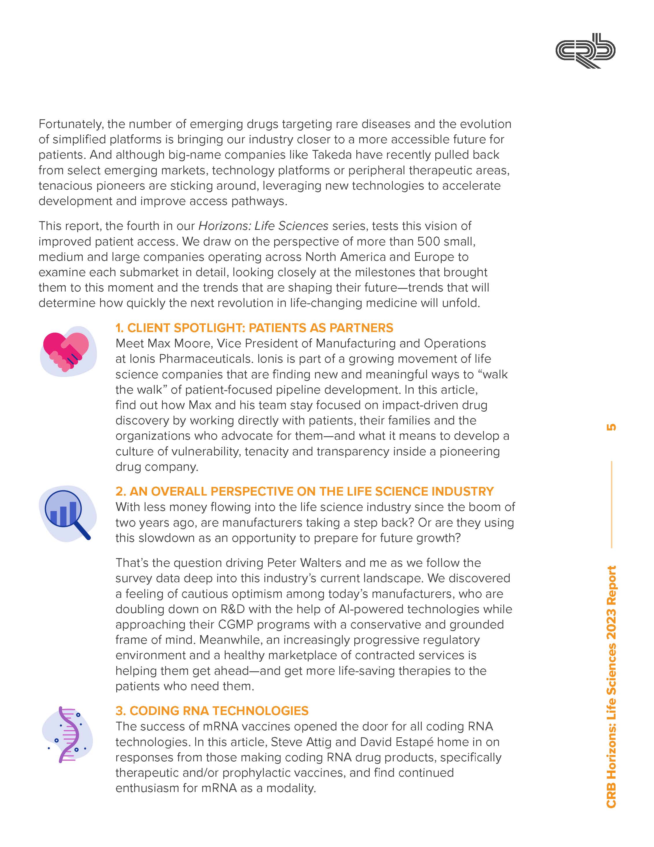 Horizons Life Sciences 2023 Report